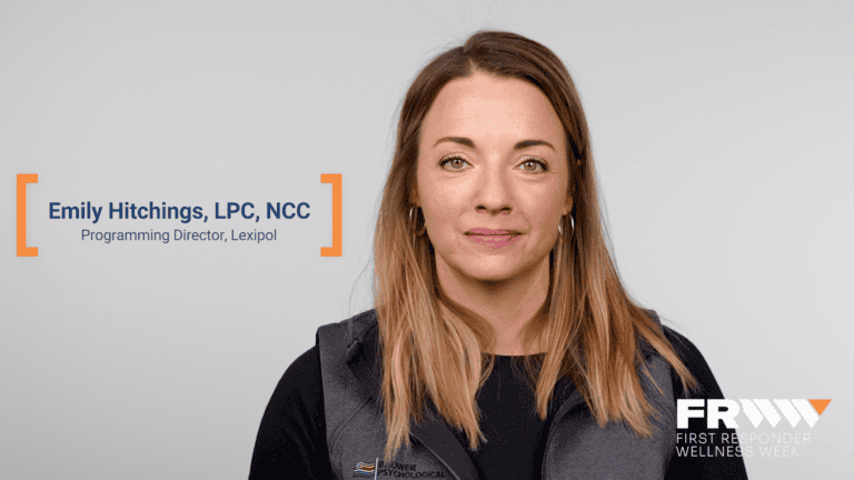 First Responder Wellness Week 2026 | Lexipol