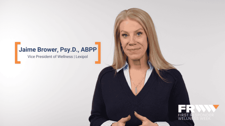 First Responder Wellness Week 2026 | Lexipol
